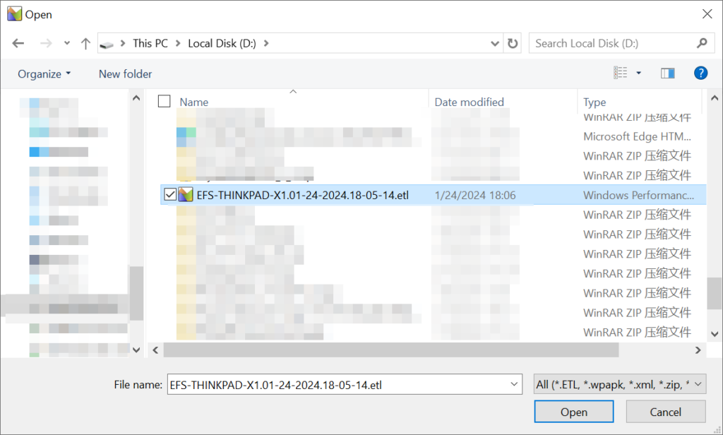 使用 Windows Performance Analyze 分析异常 DPC 来源 | Memo von EFS